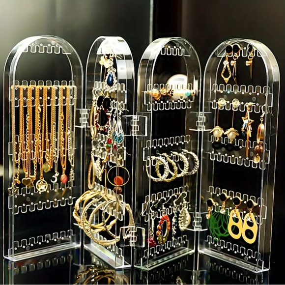 LuxStyleInteriors | Storage & Organization | Acrylic Jewelry Display ...